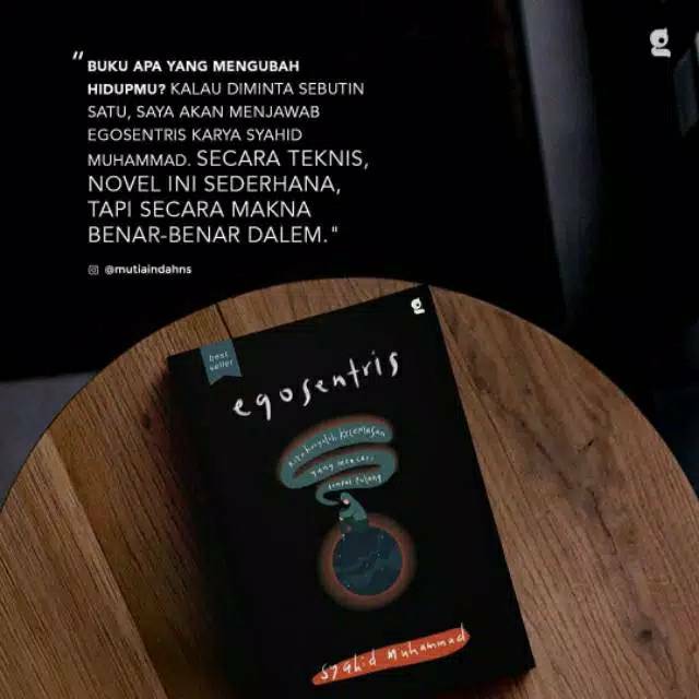 Jual EGOSENTRIS (NEW COVER ) | Shopee Indonesia
