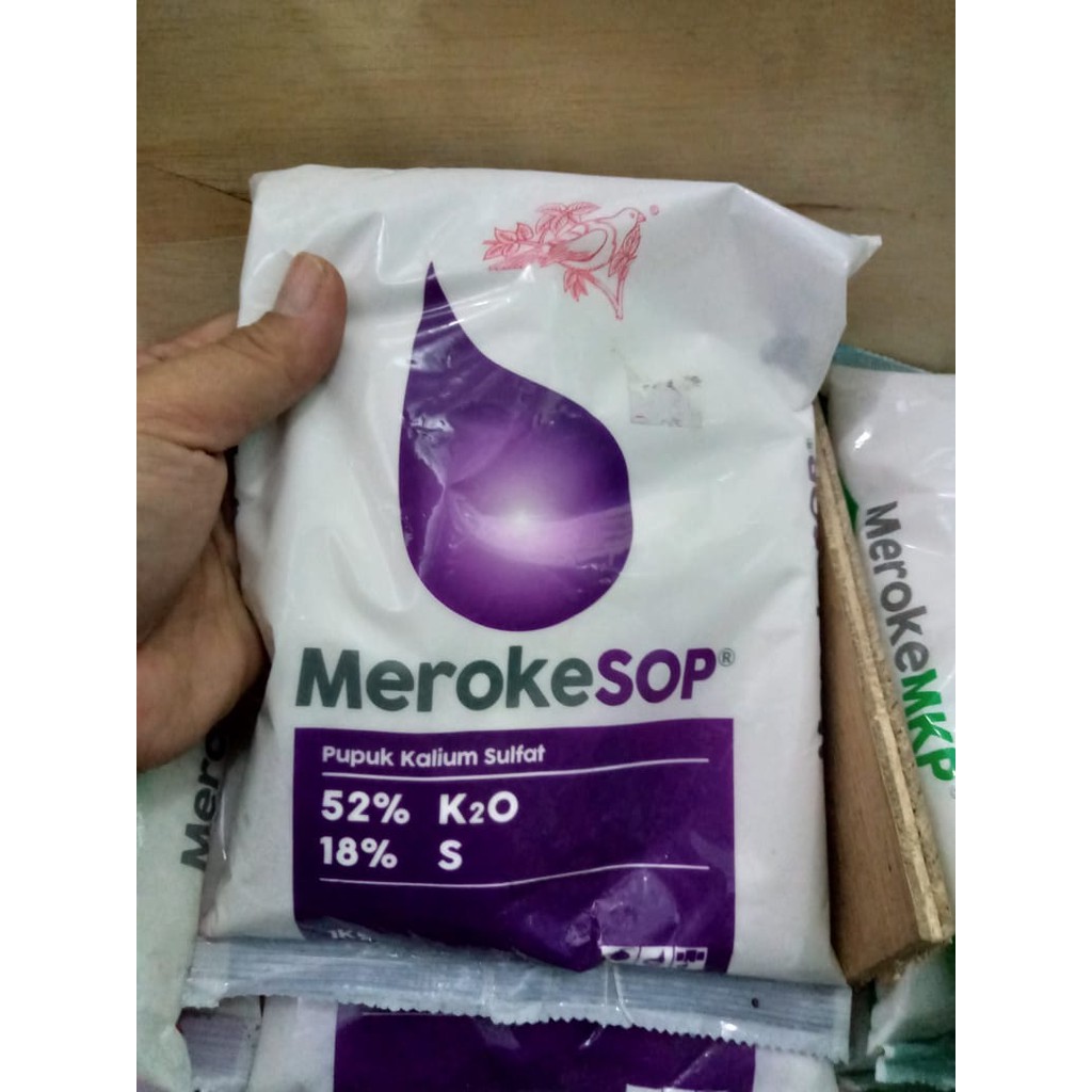Jual Meroke SOP Pupuk Kalium Sulfat Hidroponik Grade Repacking 100 gram ...
