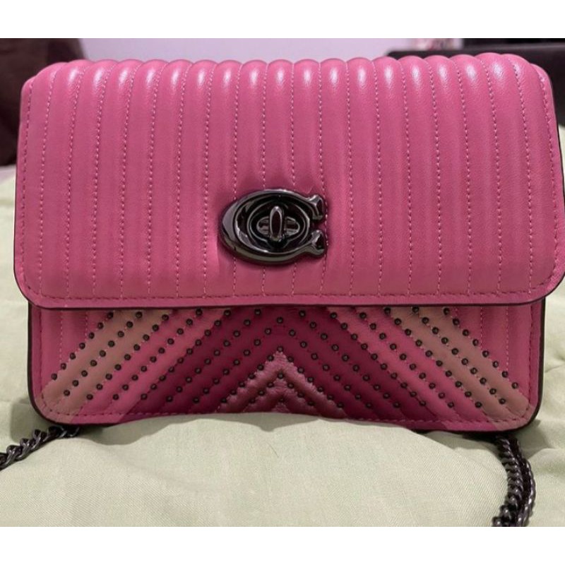 Jual Tas Coach Pink Ka Christina ($OLD OUT) | Shopee Indonesia