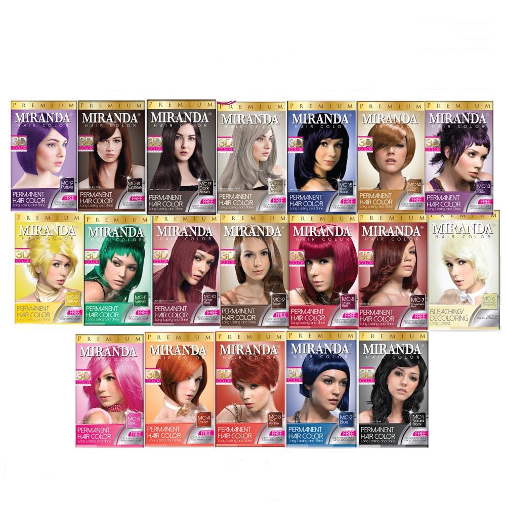 Jual Miranda Hair Color / Pewarna Rambut | Shopee Indonesia