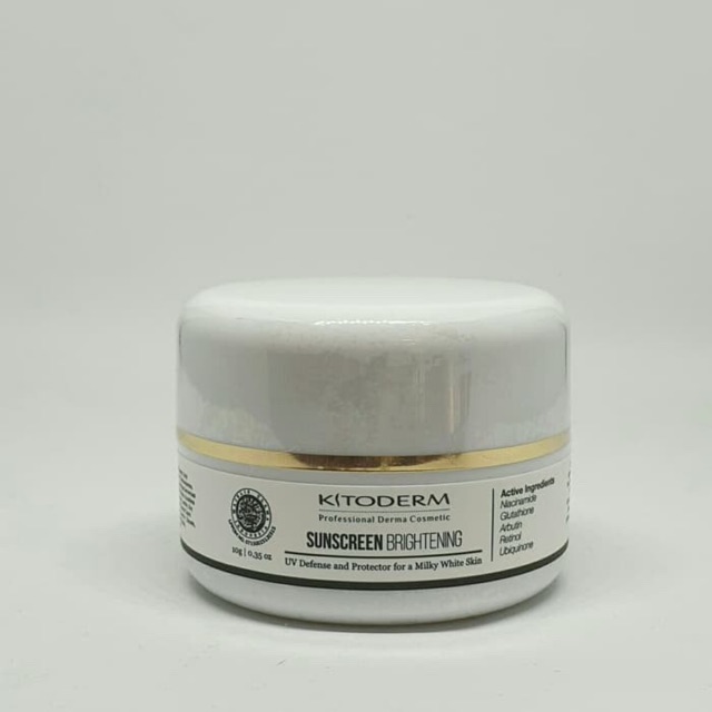 Jual KITODERM SUNSCREEN BRIGHTENING | Shopee Indonesia