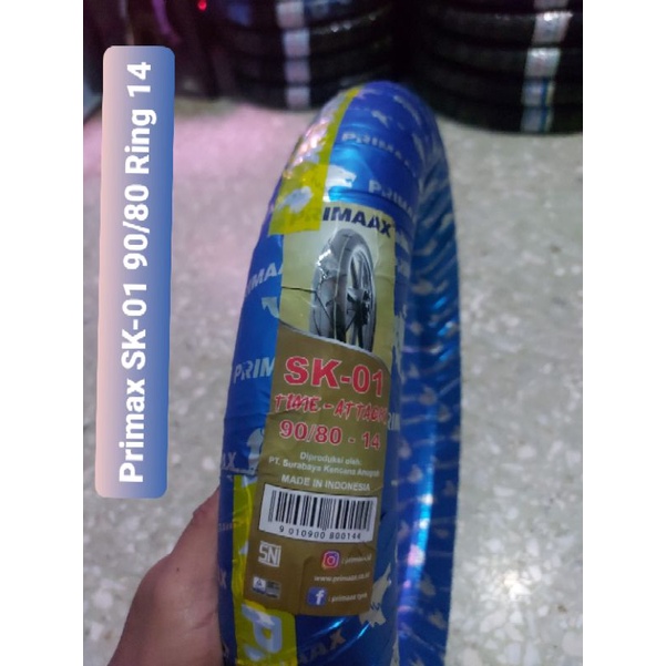 Jual Ban Motor SNI "PRIMAX SK-01" Ukuran 90/80 Ring 14 | Shopee Indonesia
