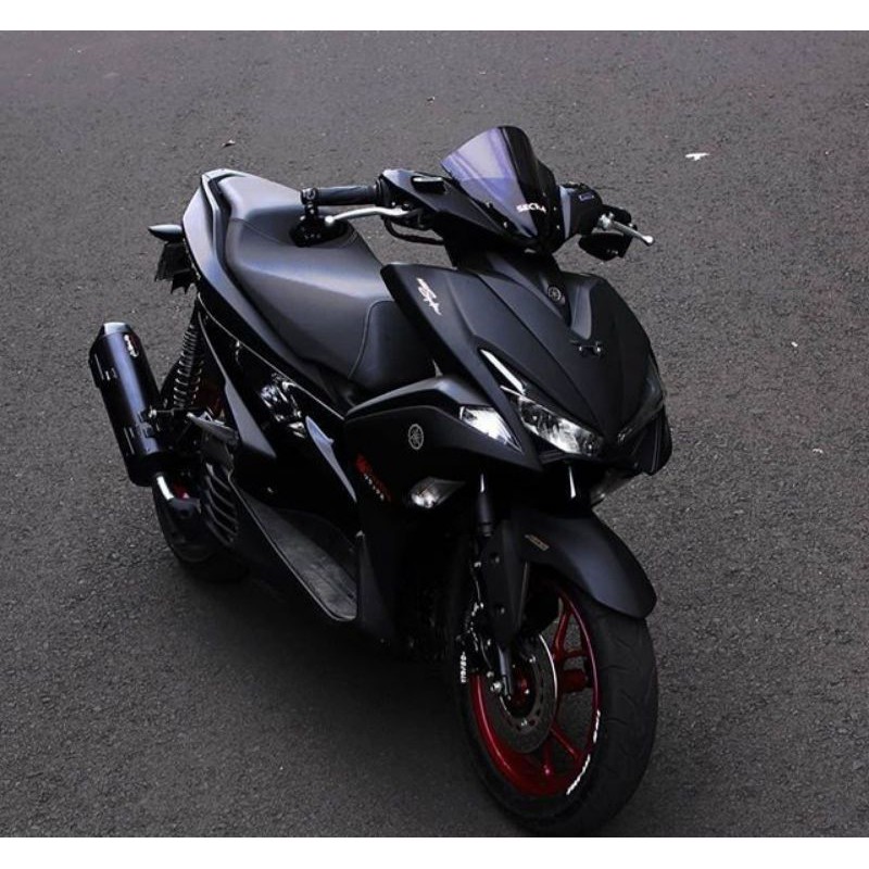 Jual visor aerok Windshield visor aerox aksesoris motor yamaha Aerox ...