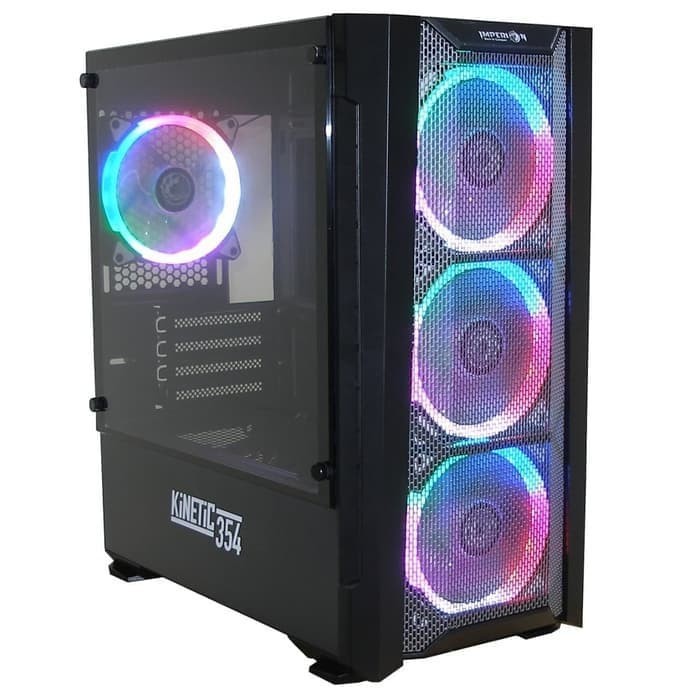 Jual Imperion Casing PC Kinetic 354 Free 4 Fan Case PC - Casing ...