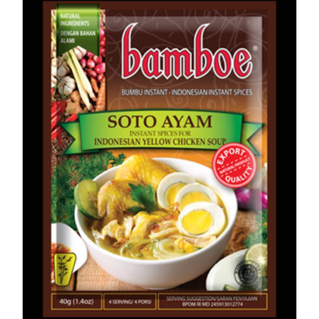 Jual Bamboe Bumbu Dapur All Varian Rawon / Nasi Goreng / Bali / Soto ...