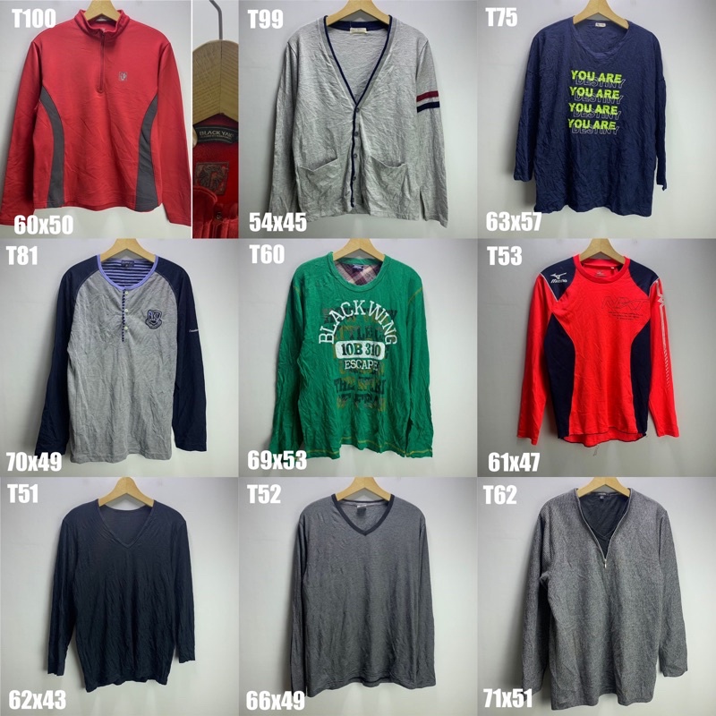 Jual Kaos Oblong Lengan Panjang Part 2 | Shopee Indonesia