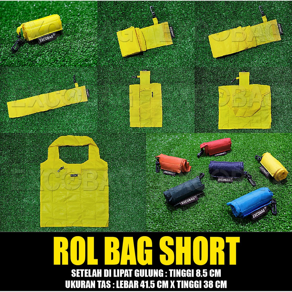 Jual Kantong Lipat - Tas Lipat - Shopping Bag - Kantong Belanja - Fold Bag - Tas Belanja ...