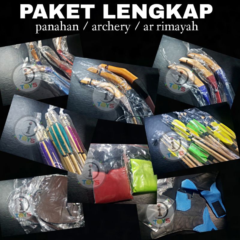 Jual Perangkat Alat Memanah Panahan Archey Rimayah | Shopee Indonesia