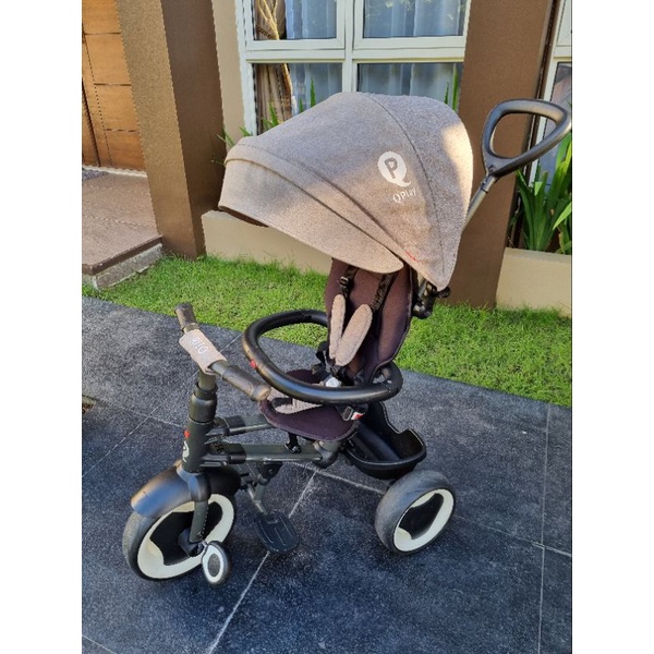 Jual Qplay Rito Trike Sepeda Lipat Anak 3 in 1 - Abu Abu | Shopee Indonesia