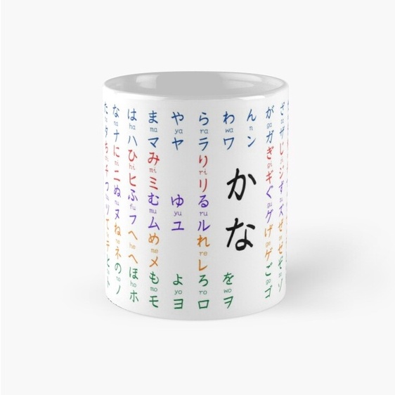 Jual Mug Kana Color Chart White | Shopee Indonesia