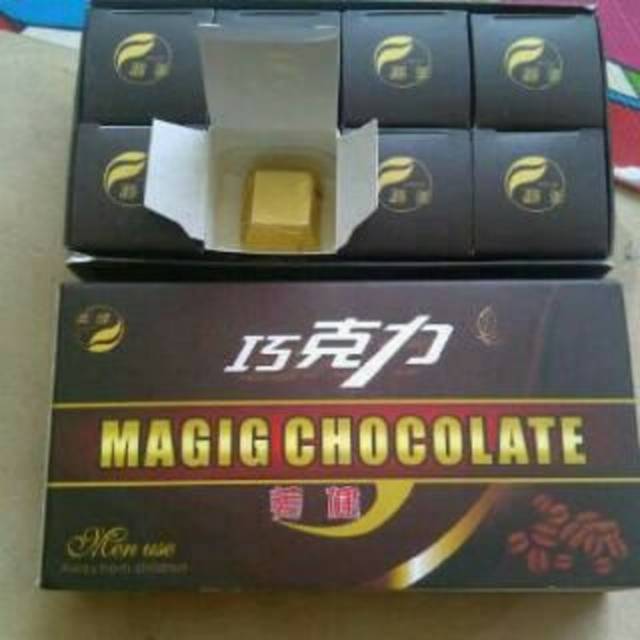 Jual Magic Chocolate Permen Coklat Penambah Stamina Pria Wanita ...