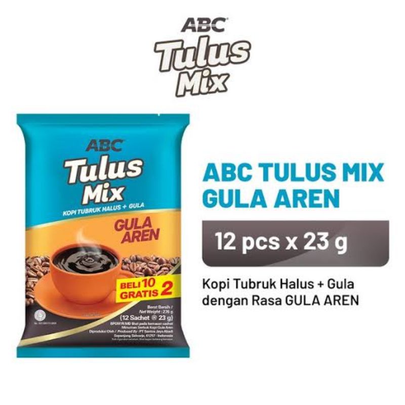 Jual Abc tulus mix gula aren isi 12 pcs | Shopee Indonesia