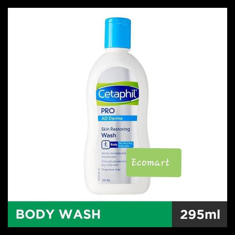 Jual Cetaphil Pro Ad Derma Restoraderm Body Wash 295 Ml Kode 981 ...