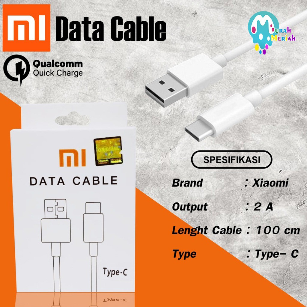 Jual BM001 MI9 WHITE XIAOMI KABEL DATA NEW MODEL REDMI 9A 9C NOTE 8 9 10 PRO MI9 TIPE C USB ...