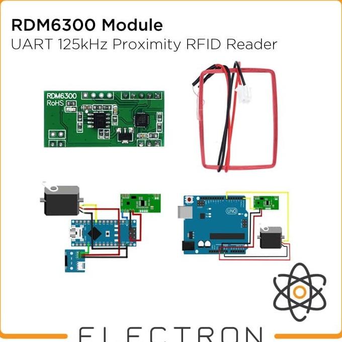 Jual Rdm6300 125 Khz Proximity Rfid Arduino Reader Module Uart Shopee