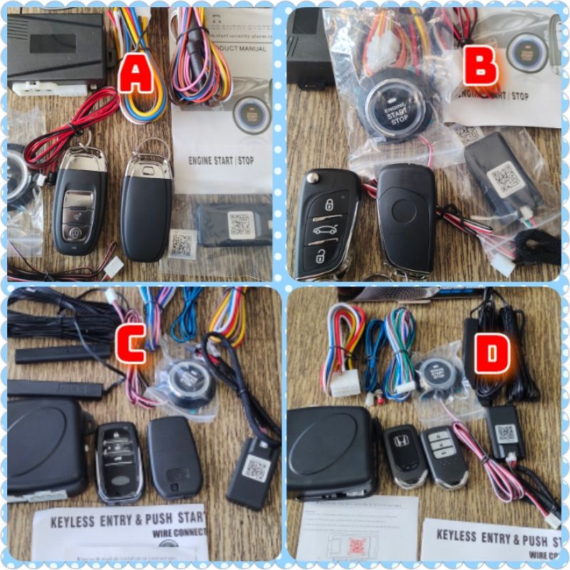 Jual Keyless Remote Universal Android Bluetooth Push Start Engine via ...