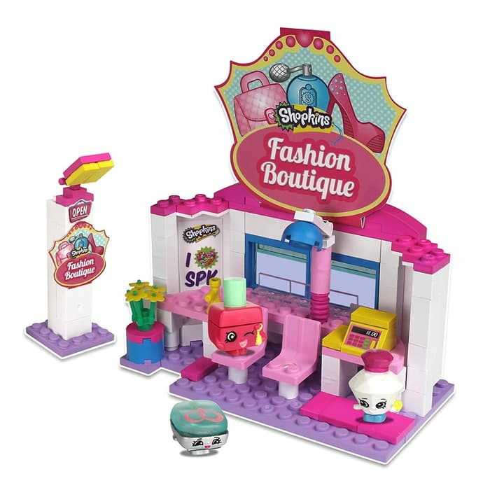 Jual Shopkins Kinstructions Fashion Boutique - lego compatible | Shopee ...