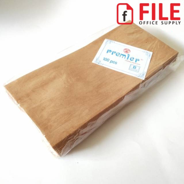 Jual Amplop Map Kertas Coklat Casing B / Super Kabinet (12 x 28 cm ...