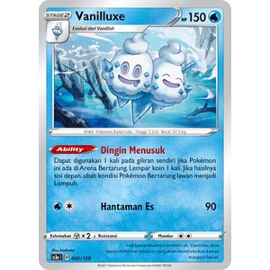 Jual kartu pokemon tcg indonesia vanilluxe | Shopee Indonesia