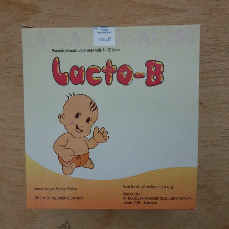 Jual LACTO B , 1 box isi 40 sachet | Shopee Indonesia