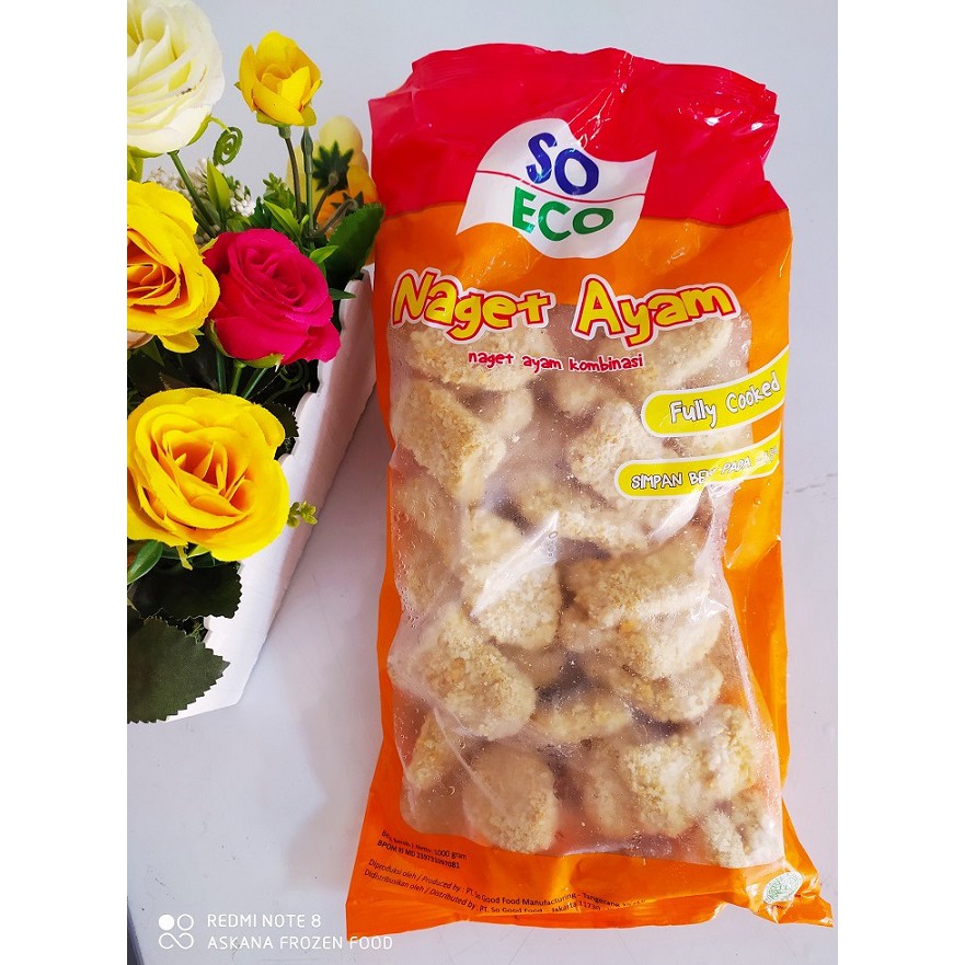 Jual NUGGET SO ECO AYAM / CHIKEN NUGET 1KG | Shopee Indonesia