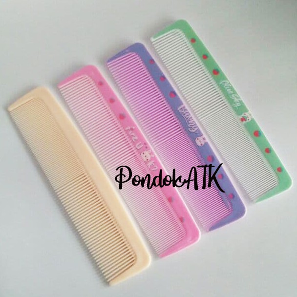 Jual Sisir Panjang Gambar Ukuran 21 cm tanpa gagang | Shopee Indonesia