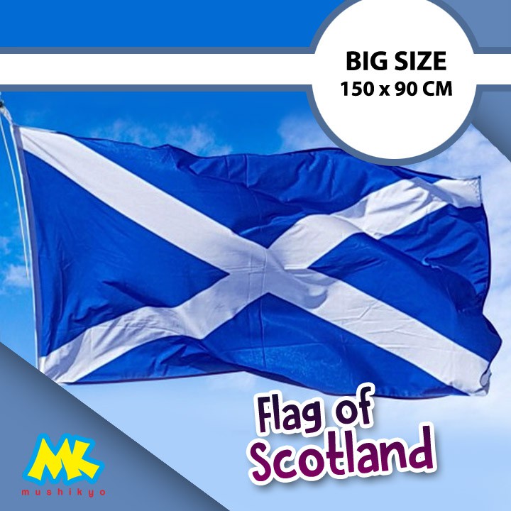Jual Bendera Skotlandia - Scotland Flag Ukuran Besar | Shopee Indonesia
