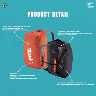 Jual Petzl kliff rope bag climbing equipment - Tas Gunung Murah ...