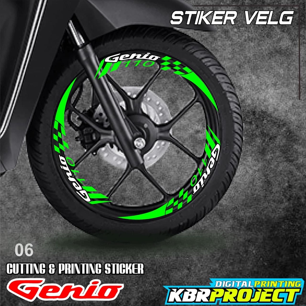 Jual Stiker Velg GENIO - Stiker Velg Variasi List Honda GENIO 05 Design ...