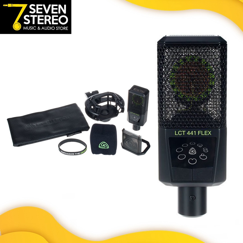 Jual Lewit LCT 441 LCT441 FLEX Multi-Pattern Studio Microphone | Shopee ...