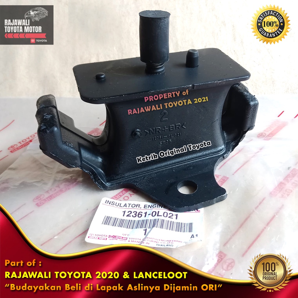 Jual Engine Mounting Depan Fortuner VRZ, Innova Reborn & Hilux 2015-UP ...