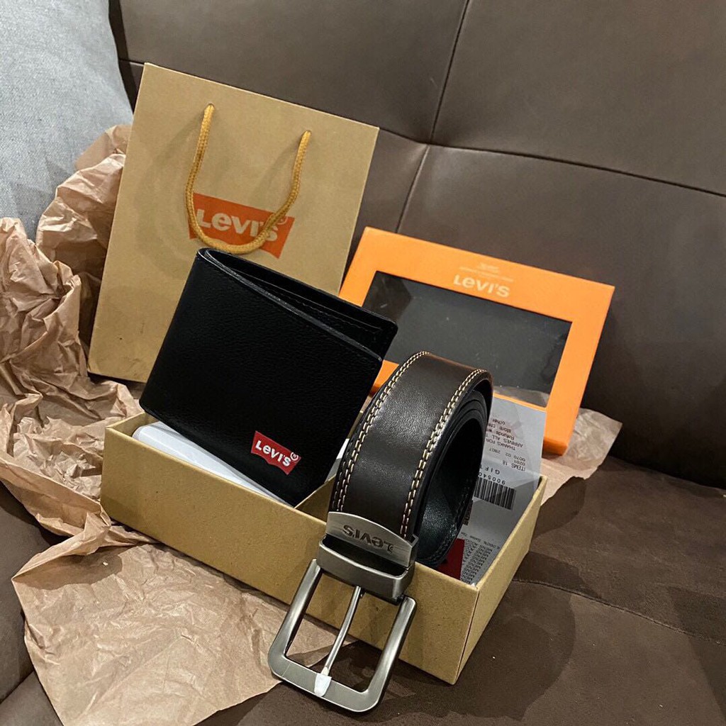 Jual TERMURAH !! GESPER / IKAT PINGGANG / BELT LEVIS GIFT SET ...