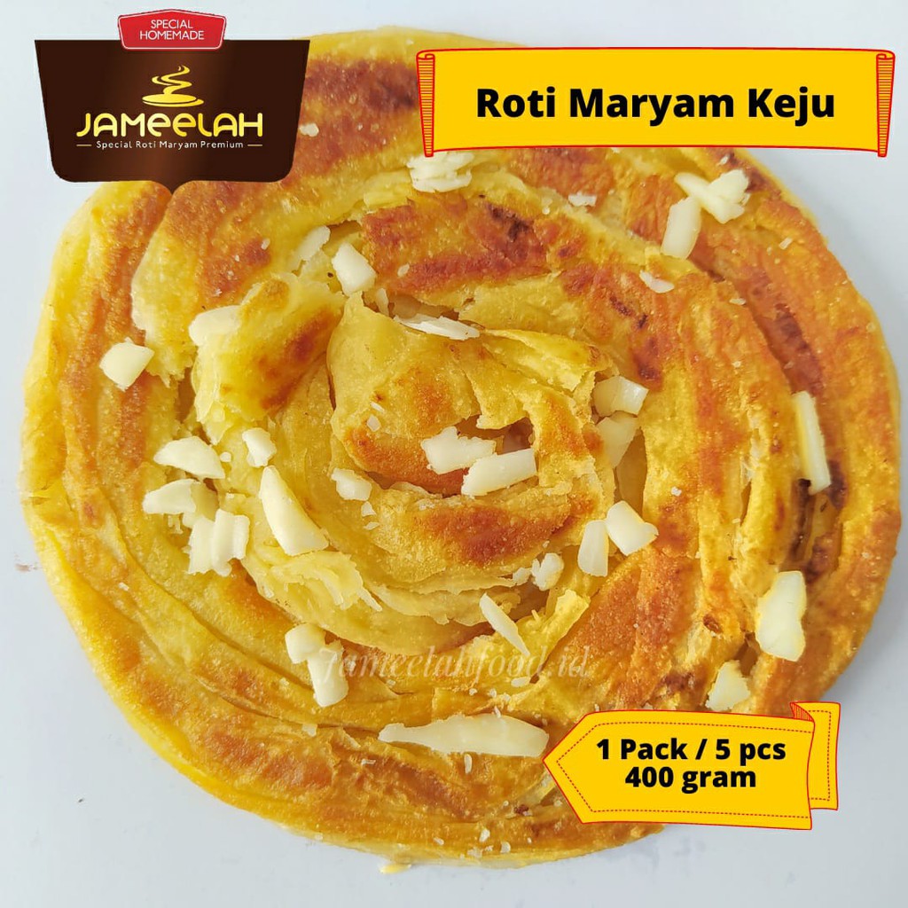 Jual ROTI MARYAM KEJU VACUM / KEMASAN VACUM / FROZEN FOOD / ROTI CANAI ...