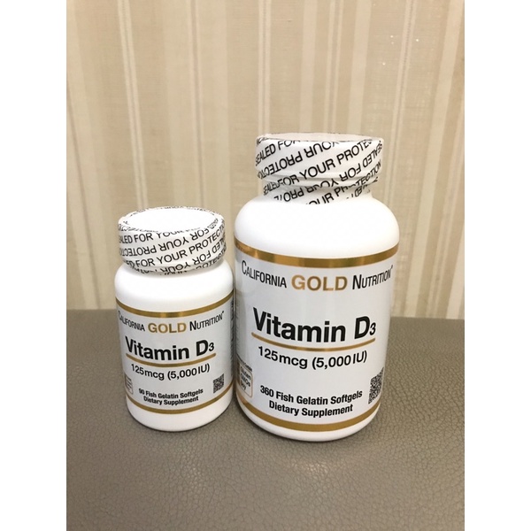 Jual California Gold Nutrition Vitamin D3 5000IU ORIGINAL | Shopee ...