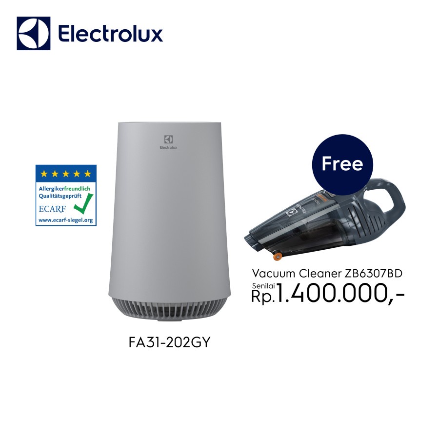 Jual Air Purifier Electrolux FA31-202GY | Shopee Indonesia
