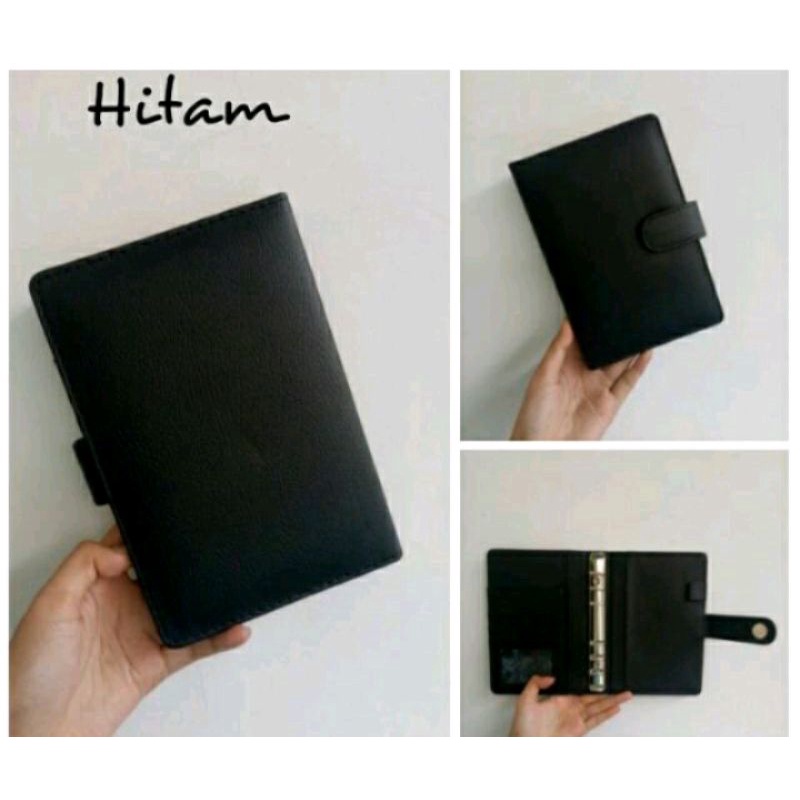 Jual Binder polos A6 (6ring) 14 warna binder keuangan | Shopee Indonesia
