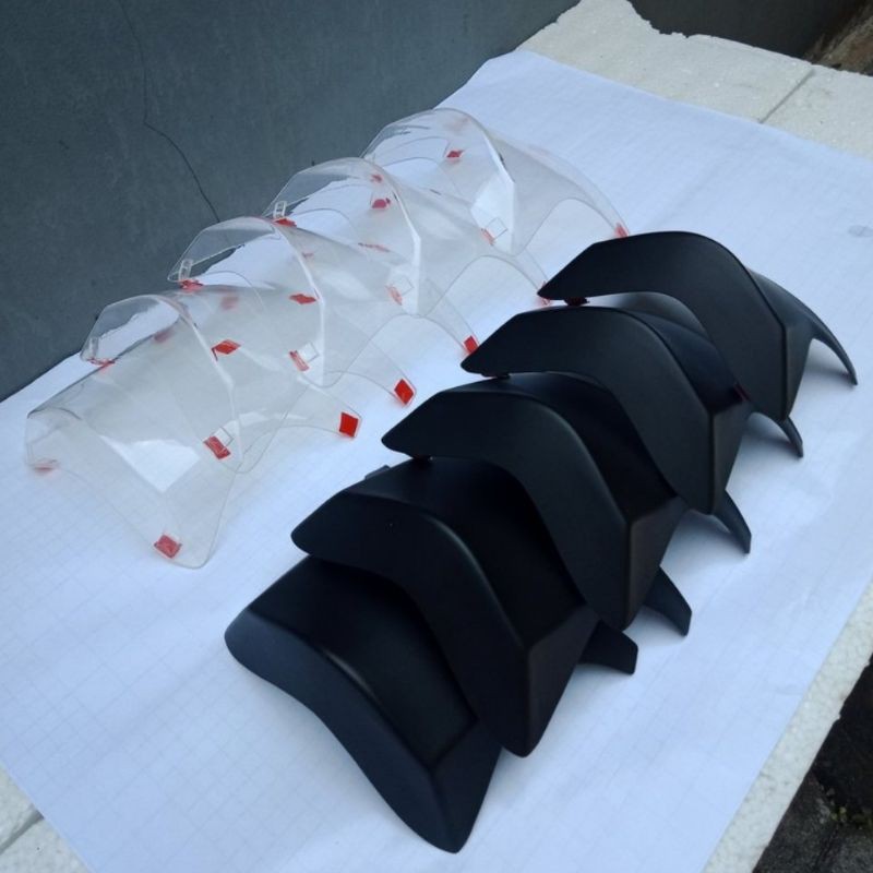 Jual Spoiler 3D Helm Kyt K2 Rider 3D / Spoiler Kyt K2R Model 3 Dimensi ...