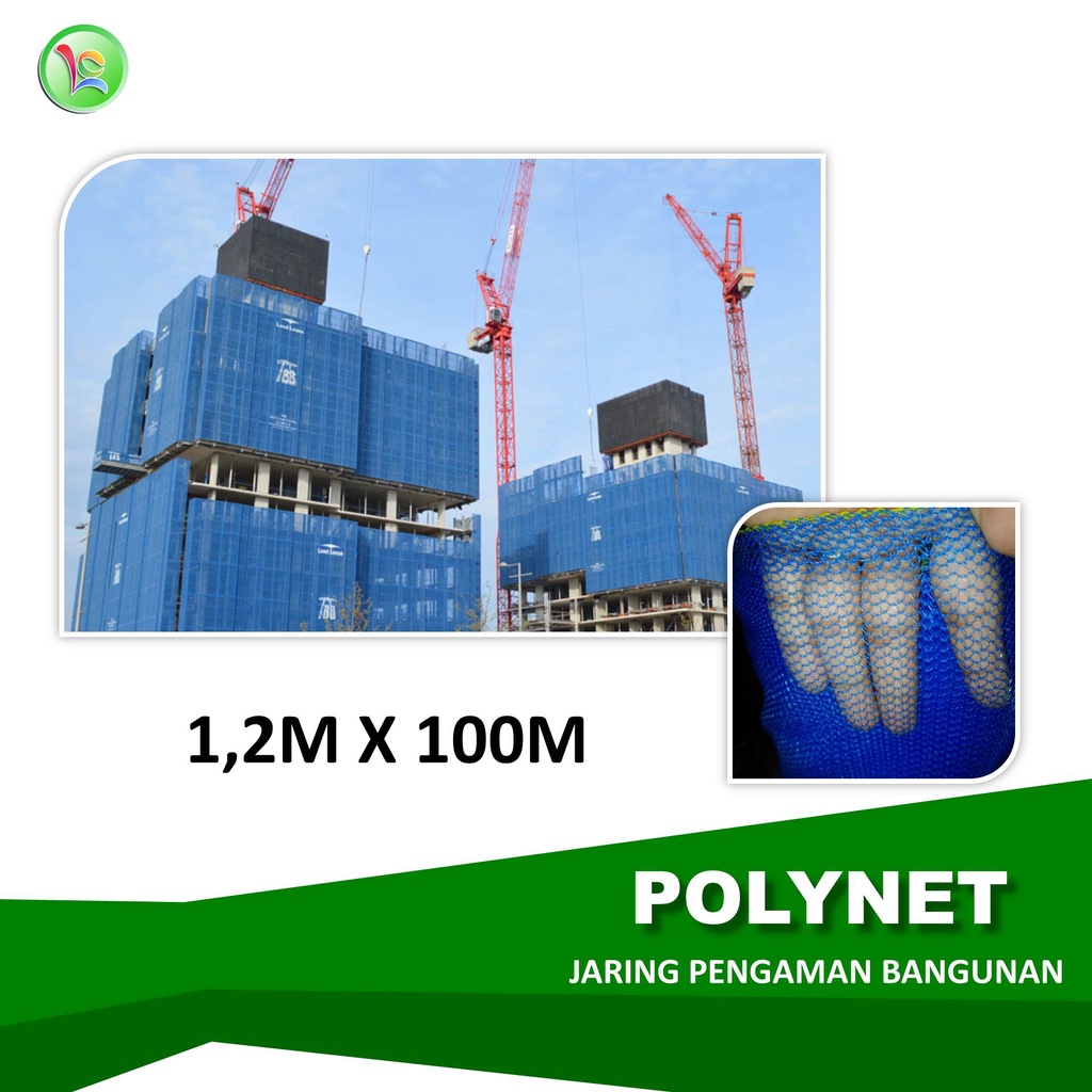 Jual Polynet Safety Net Jaring Polynet Jaring Pengaman Proyek Jaring ...