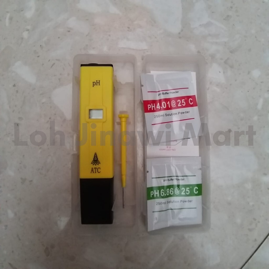 Jual Alat Pengukur pH Air Hidroponik pH meter Digital + pH Buffer ...