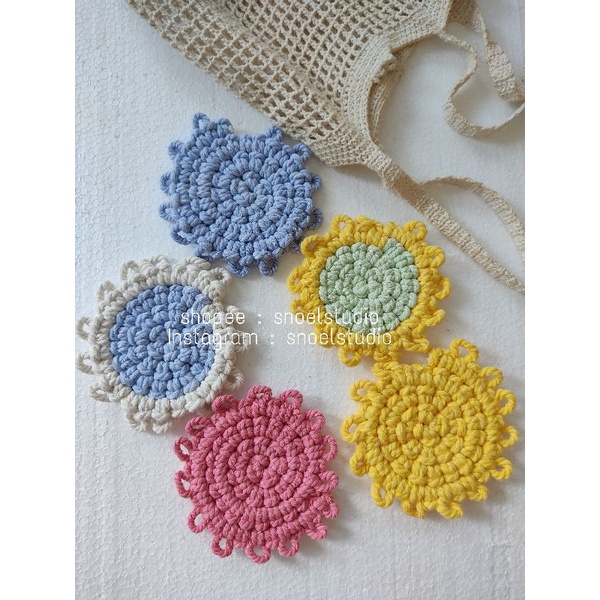 Jual TATAKAN GELAS COASTER AESTHETIC LUCU UNIK MACRAME COASTER | Shopee ...