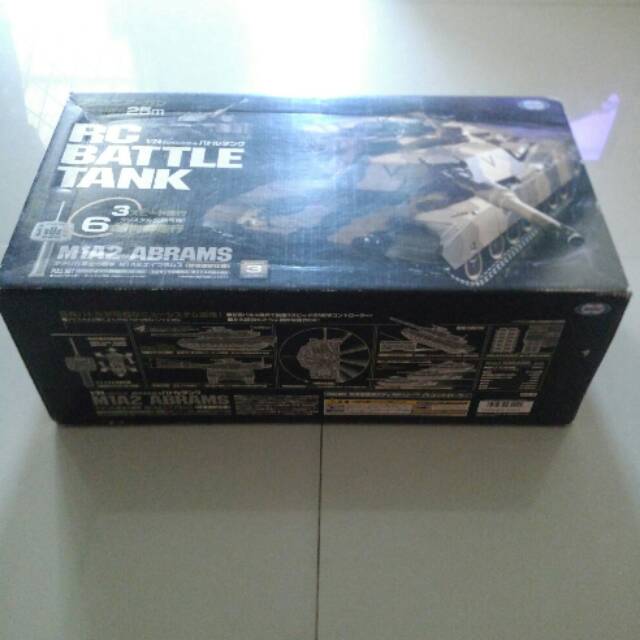 Jual Rc battle tank M1A2 ABRAMS ( band 3 am 27.095mhz ) | Shopee Indonesia