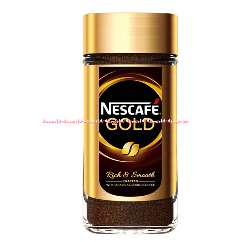 Jual Nescafe 100gr Gold Rich & Smooth Arabica and Robusta Blend 100 gr ...