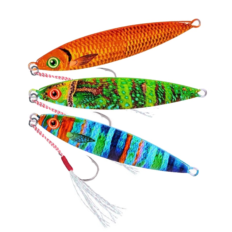 Jual Metal Jig Printing 40g Bahan Timah Termasuk Assist Hook | Shopee ...