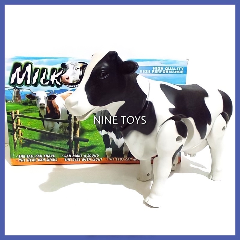 Jual ROBOT SAPI MILK COW ROBOT HEWAN BERJALAN SAPI MOO MILK | Shopee ...