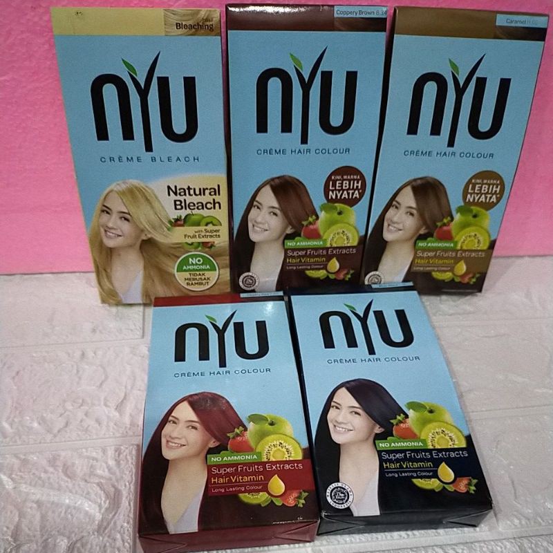Jual NYU hair colour/semir rambut | Shopee Indonesia