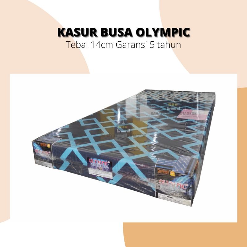 Jual Kasur Busa Olympic Tebal 14cm garansi 5 tahun kasur busa murah ...