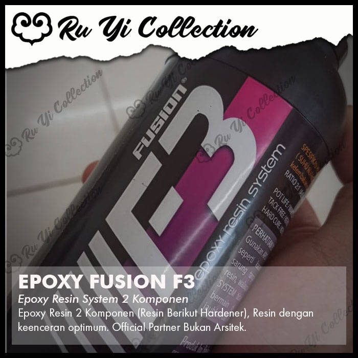 Jual FUSION EPOXY RESIN SYSTEM F3 PRO SIZE | Shopee Indonesia
