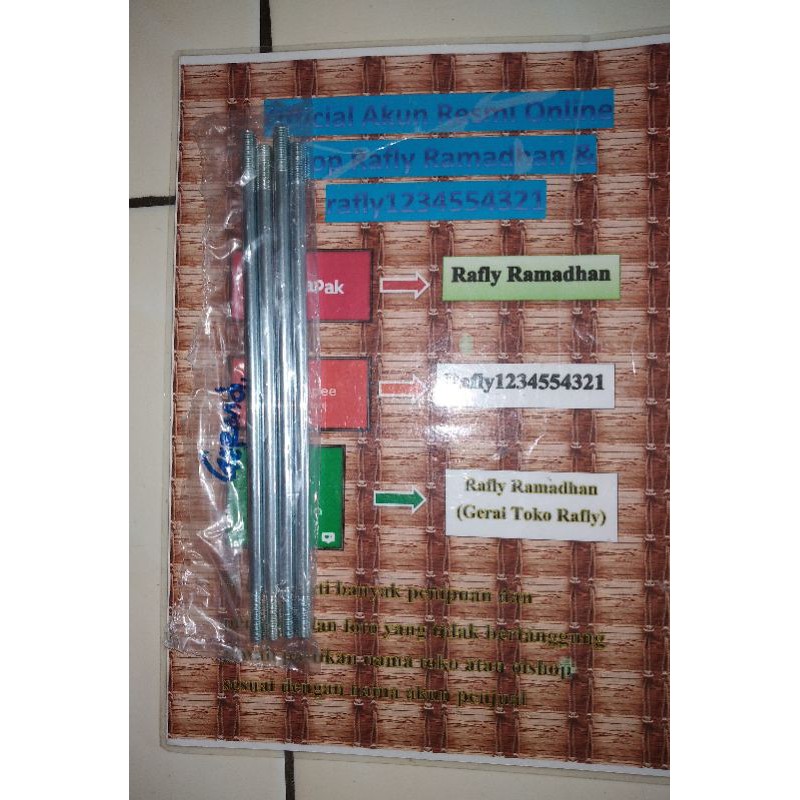 Jual baut tanam tiang blok grand astrea supra x 100 legenda prima star ...