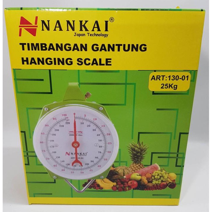 Jual Timbangan Gantung 25kg 25 kg Hanging Scale - Alat Ukur Berat NANKAI | Shopee Indonesia