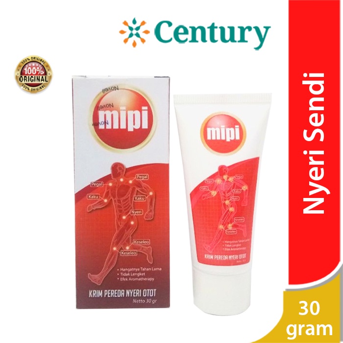 Jual Mipi Krim Pereda Nyeri Otot 30 gr/Nyeri Otot/Pegal-Pegal/Perawatan ...
